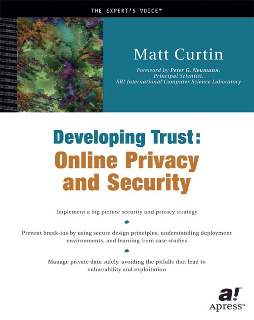 Developing Trust: Online Privacy and Security — The Computer Expert ...